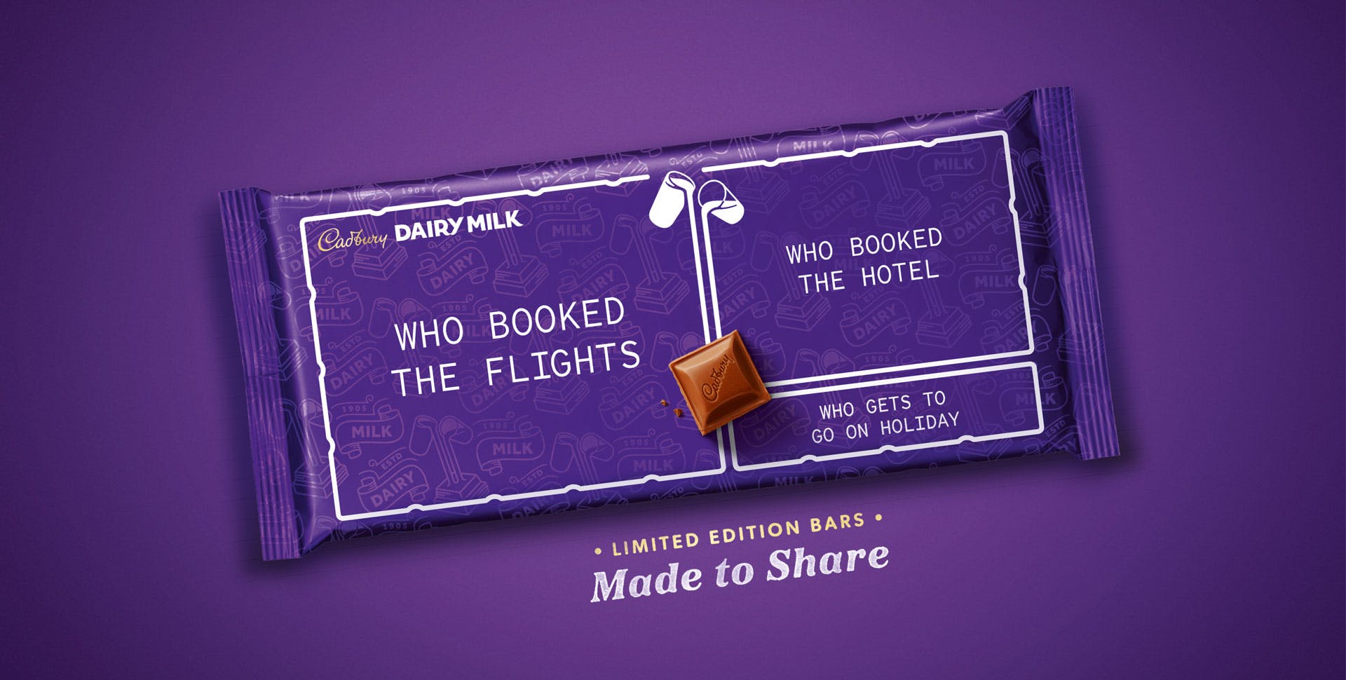 Cadbury’s new packaging shows why it’s made for sharing
