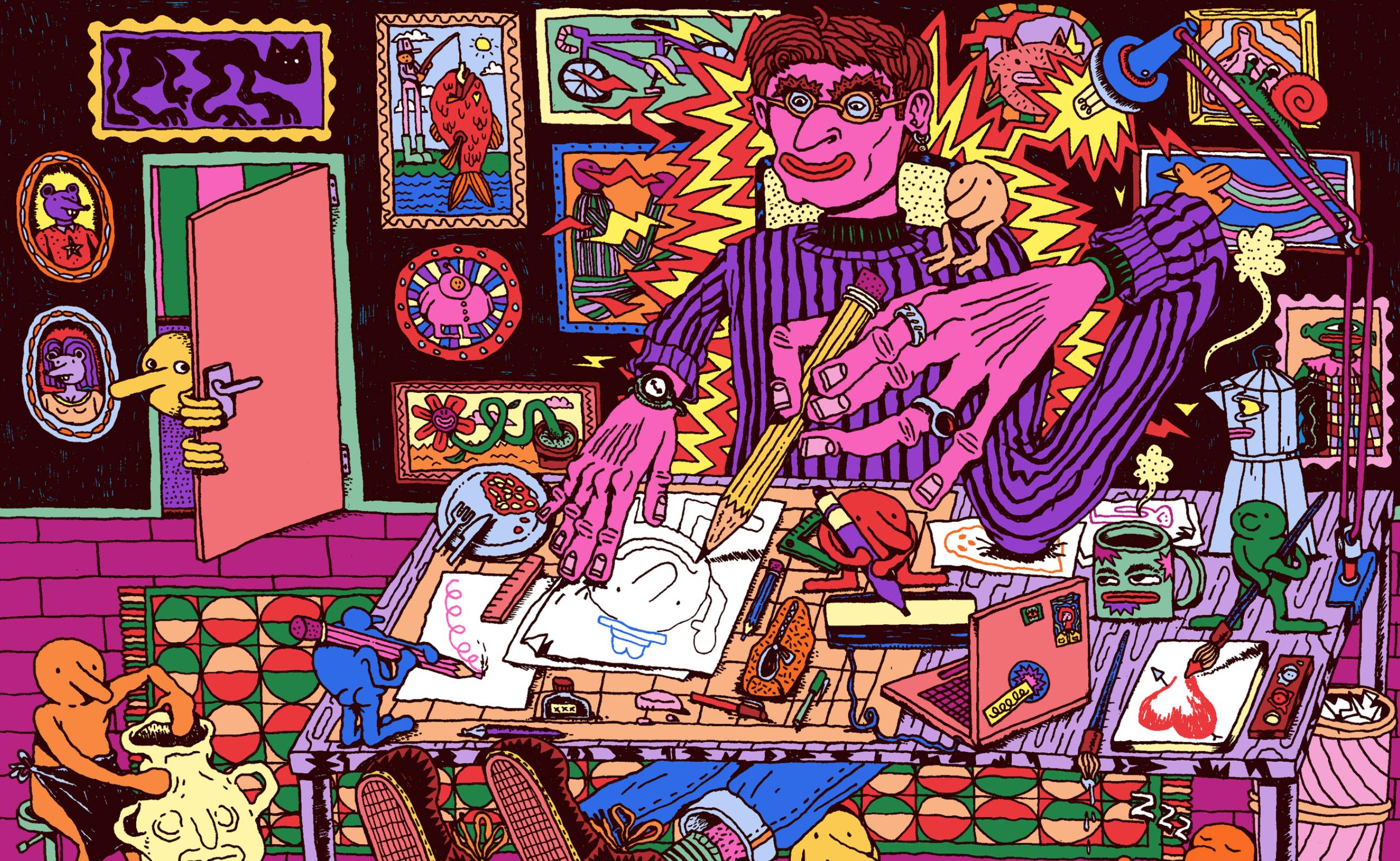 Melcher Oosterman’s healthy obsession with drawing