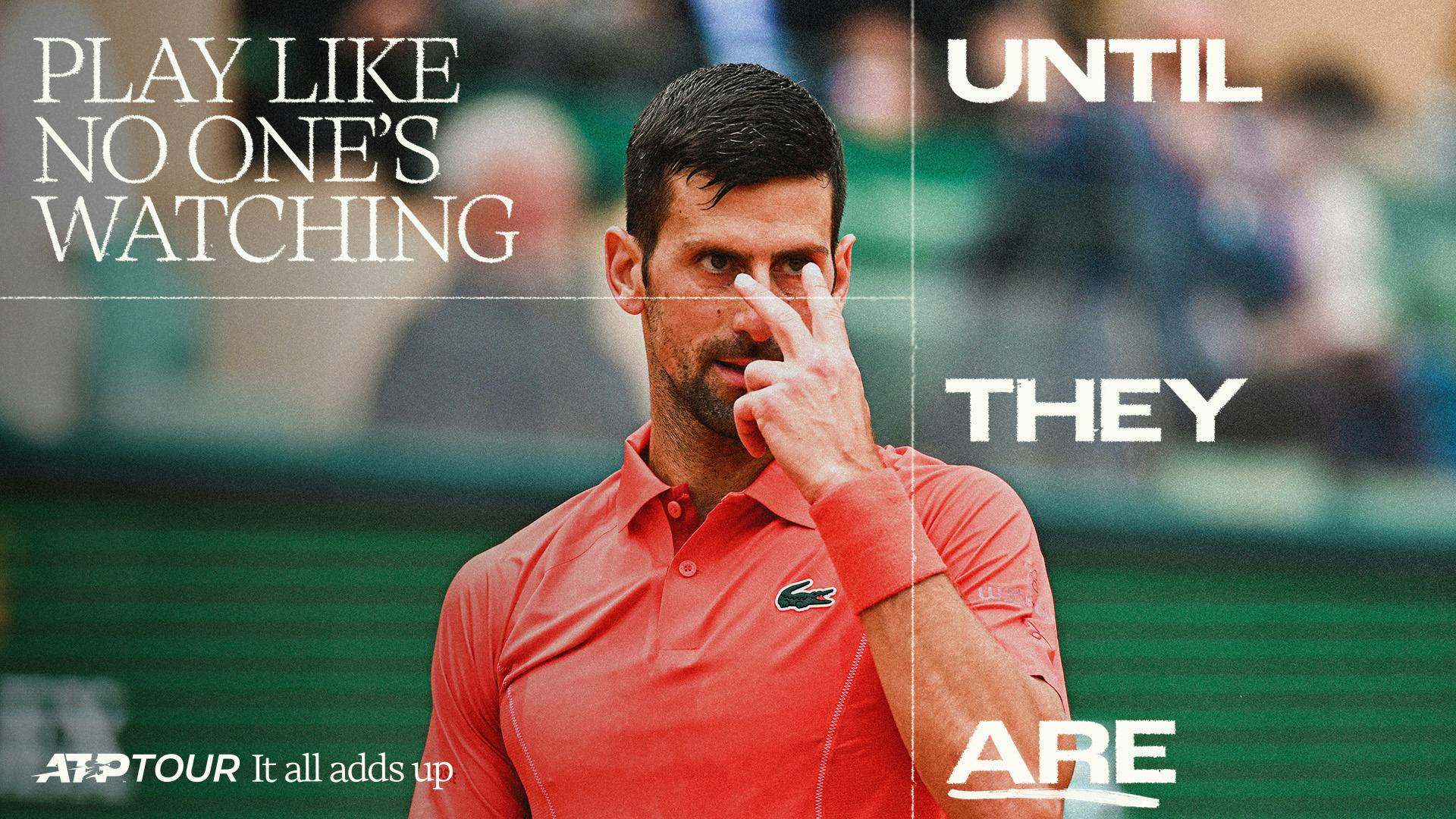 ATP Tour campaign ushers in a new era of tennis