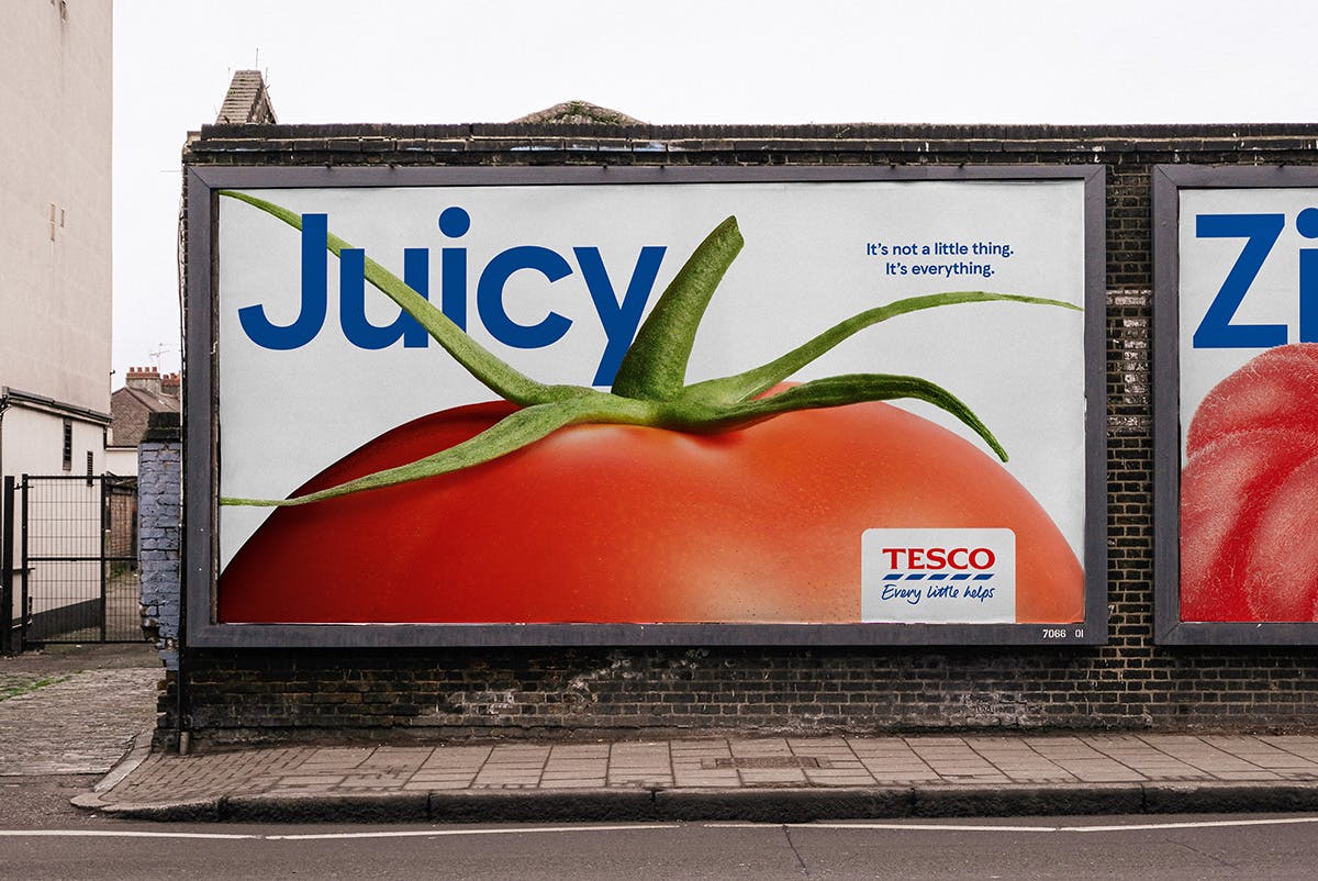 Tesco uses shopping bags to deliver messages