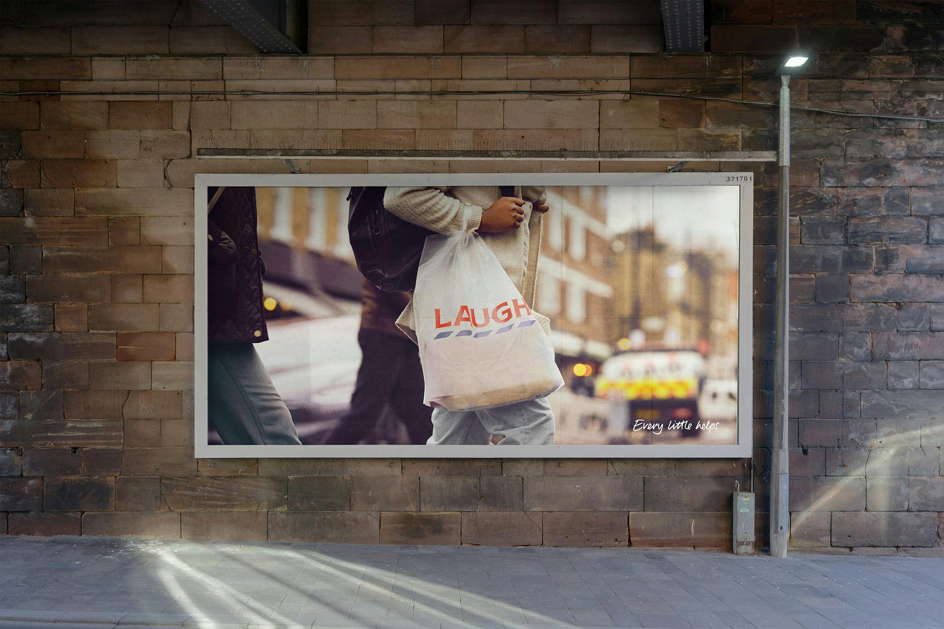 Tesco uses shopping bags to deliver messages