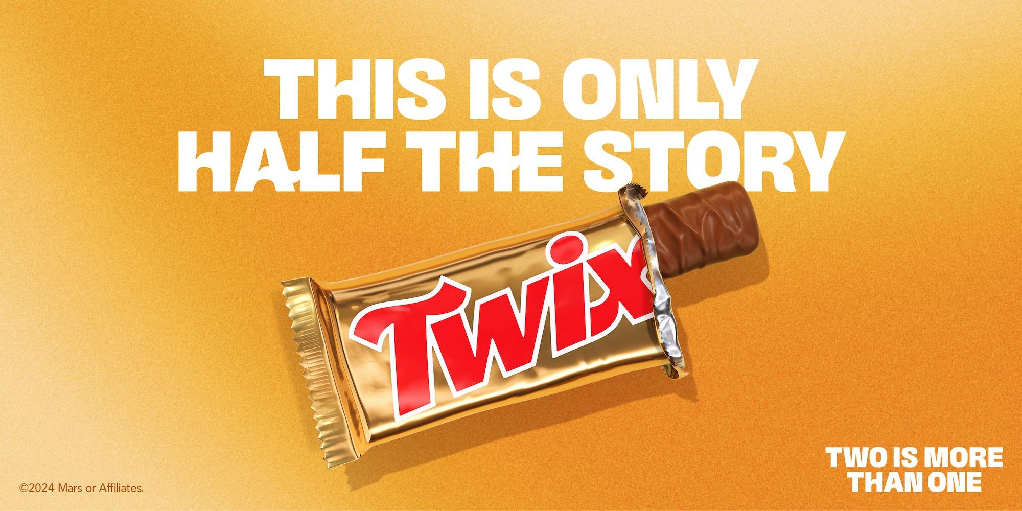 Twix’s new ad offers up a double take