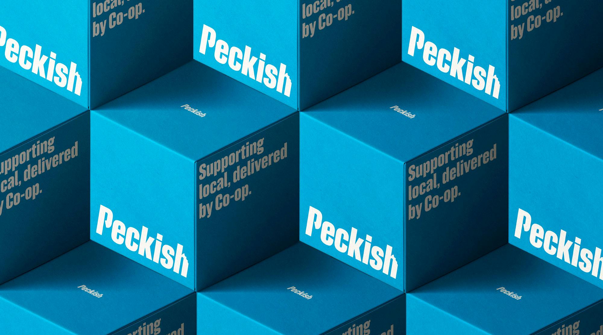 Peckish’s branding brings a local flavour to grocery deliveries