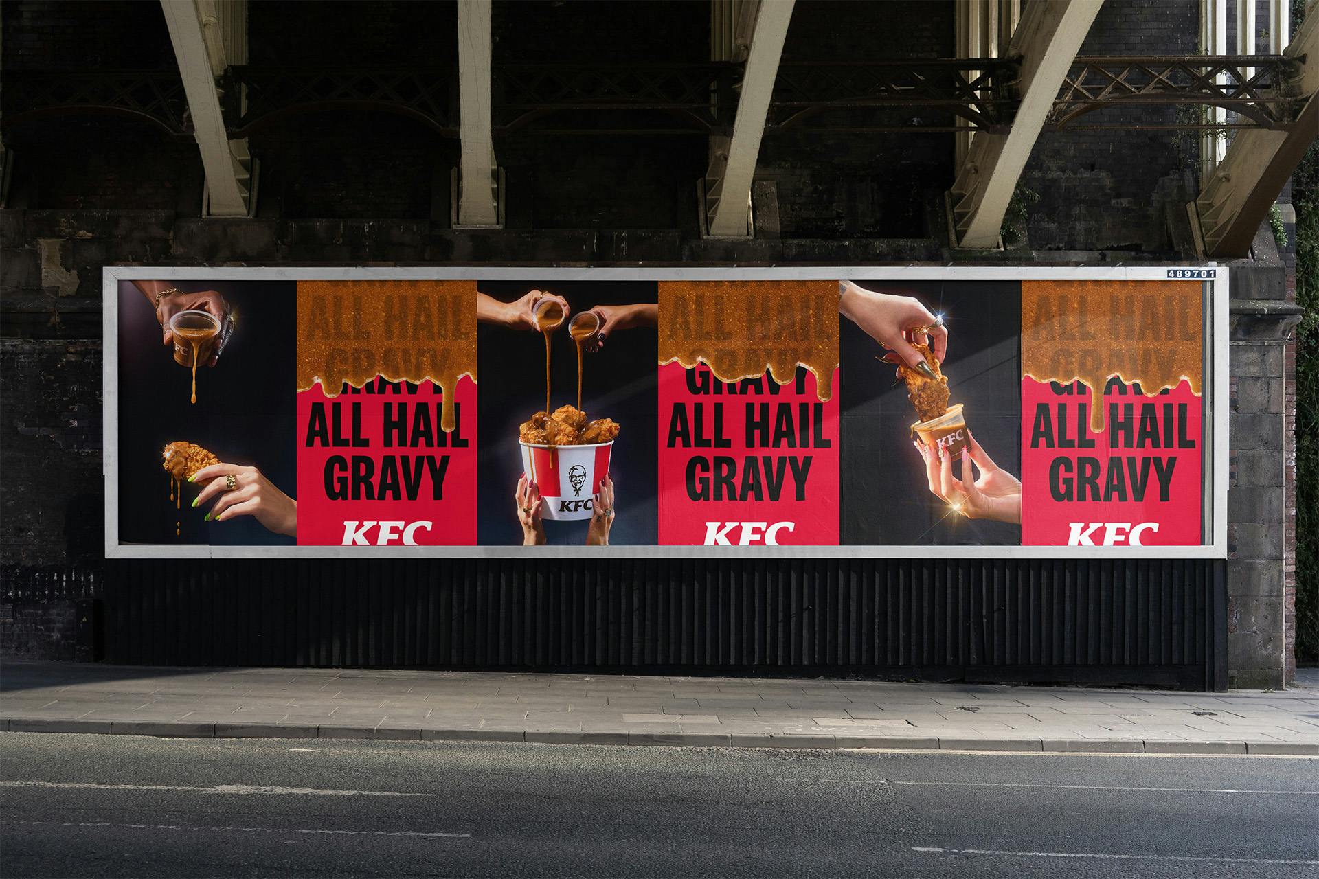 KFC’s ad elevates gravy to divine heights