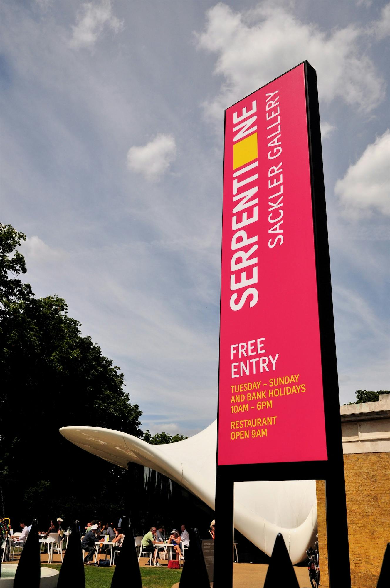 The volatility of donor signage on buildings