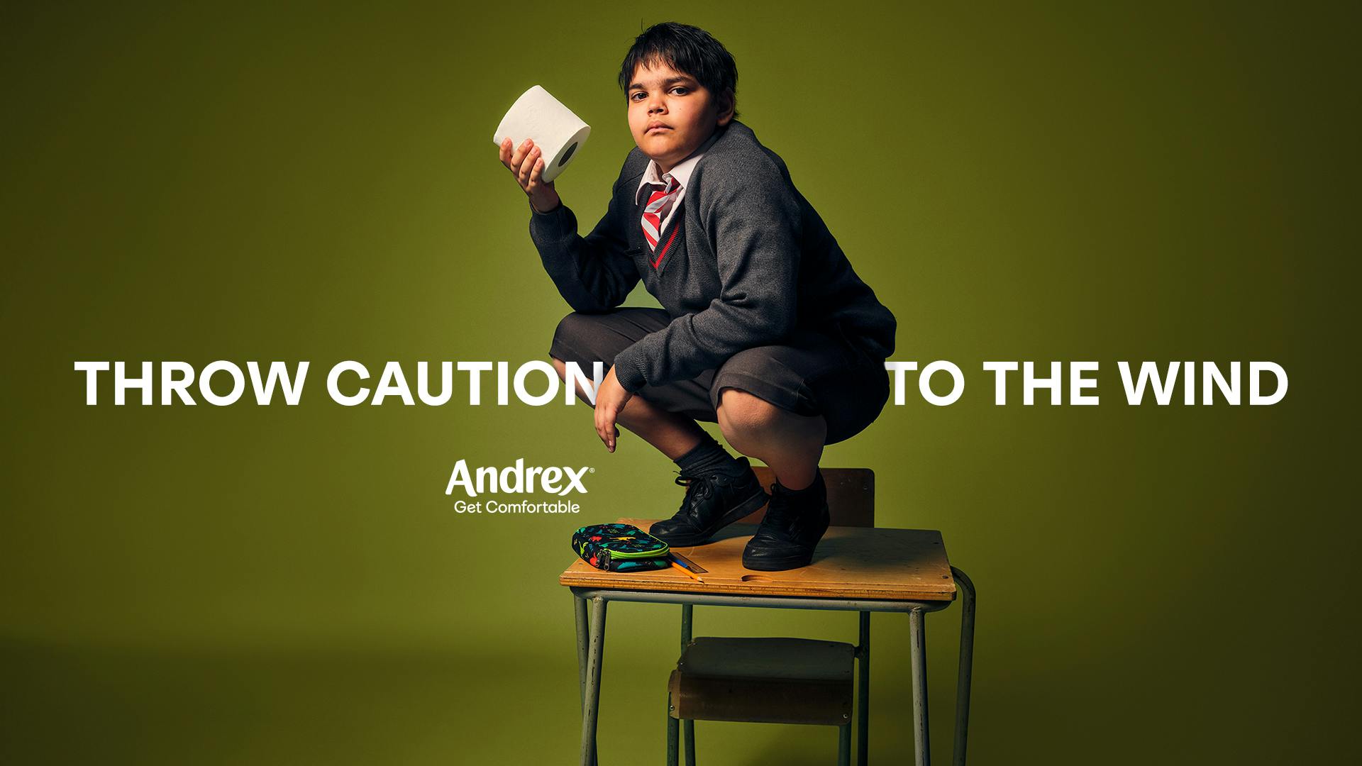 Andrex ad takes the drama out of schooltime number twos