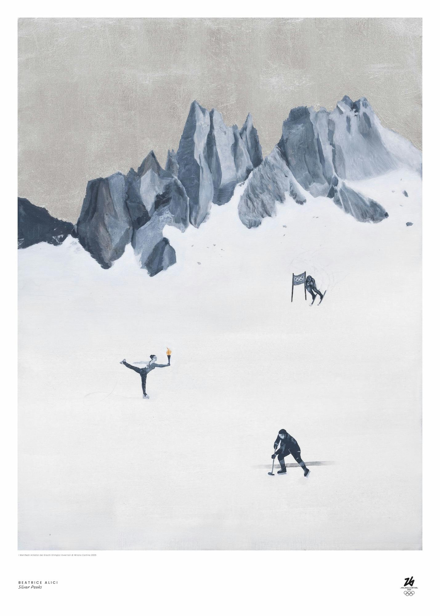 Posters for the Winter Olympics 2026 unveiled