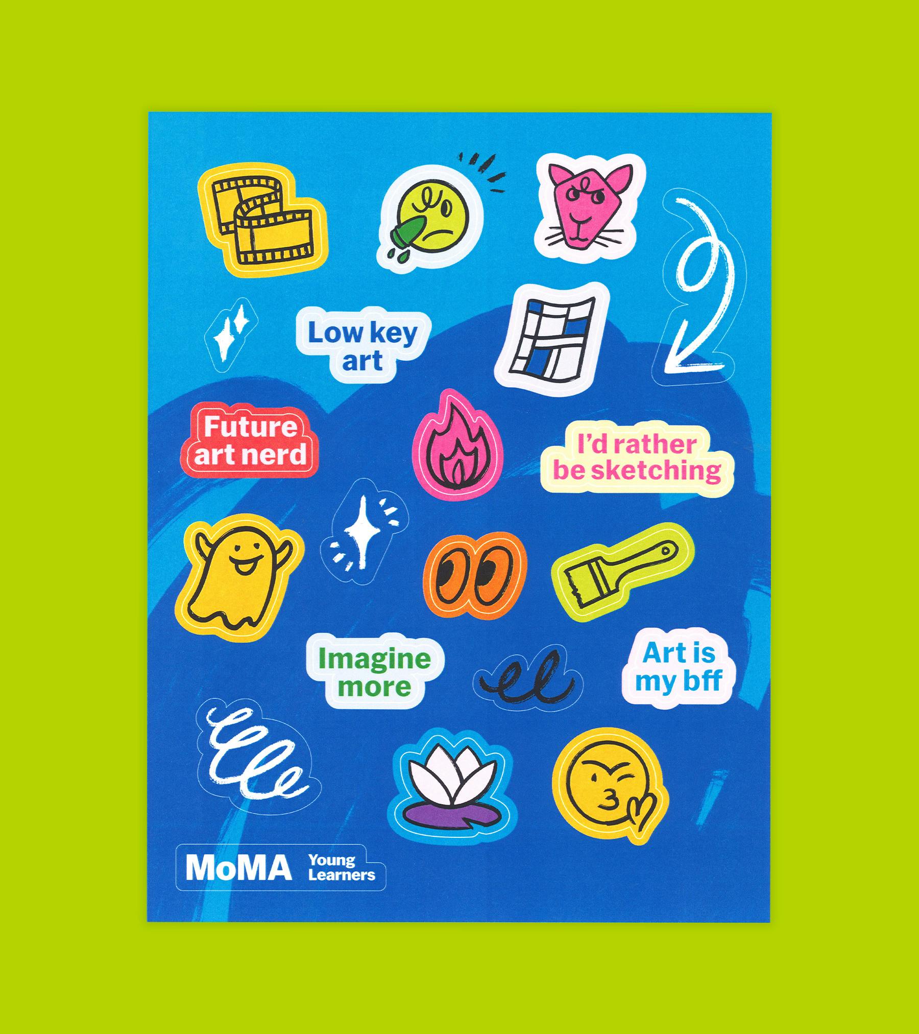 Athletics playfully reworks MoMA’s youth programme branding