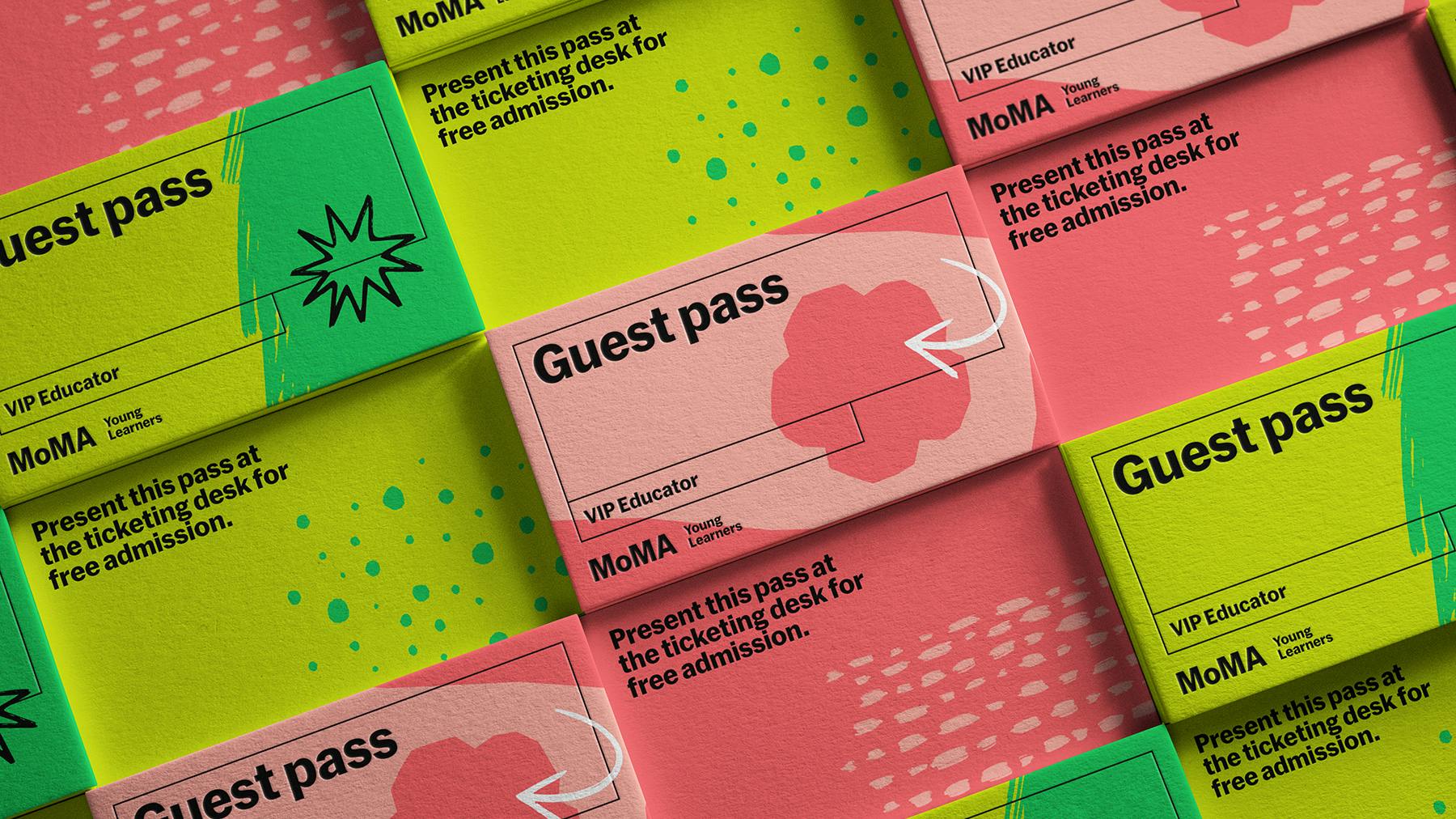 Athletics playfully reworks MoMA’s youth programme branding