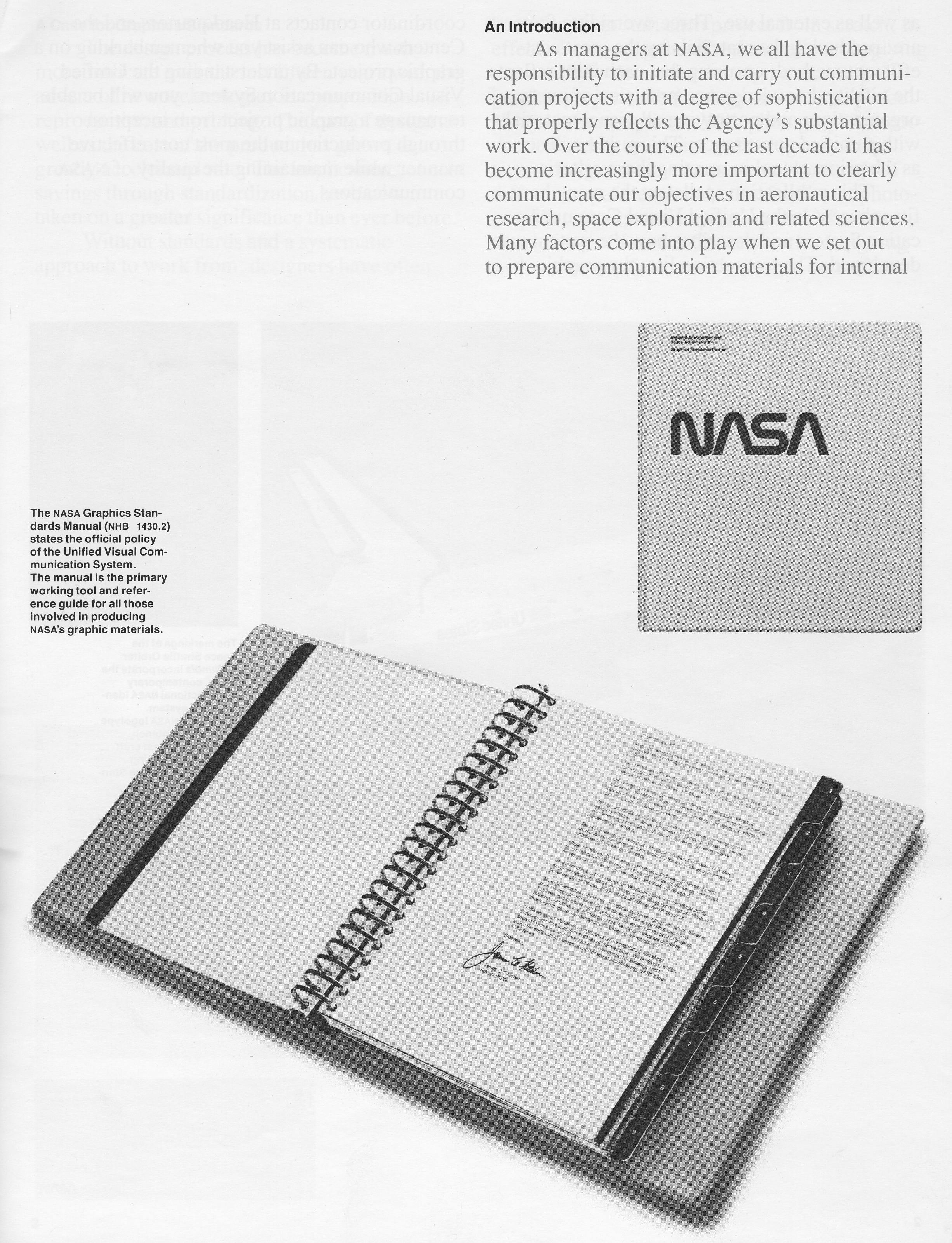 How the NASA worm logo was designed - Creative Review