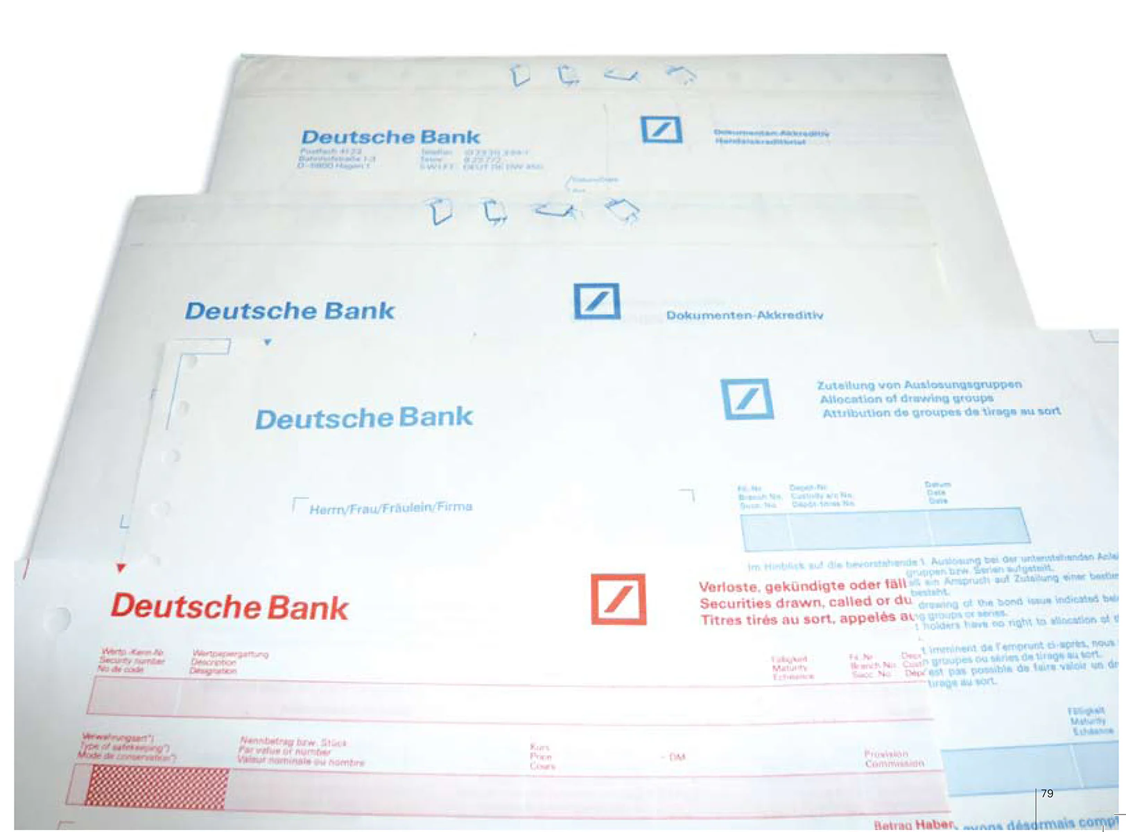 Deutsche Bank logo- Anton Stankowski - Creative Review