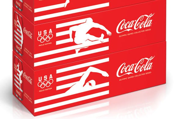 Team USA Coke cans