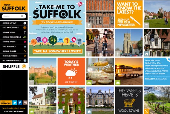 Spring redesigns Visit Suffolk