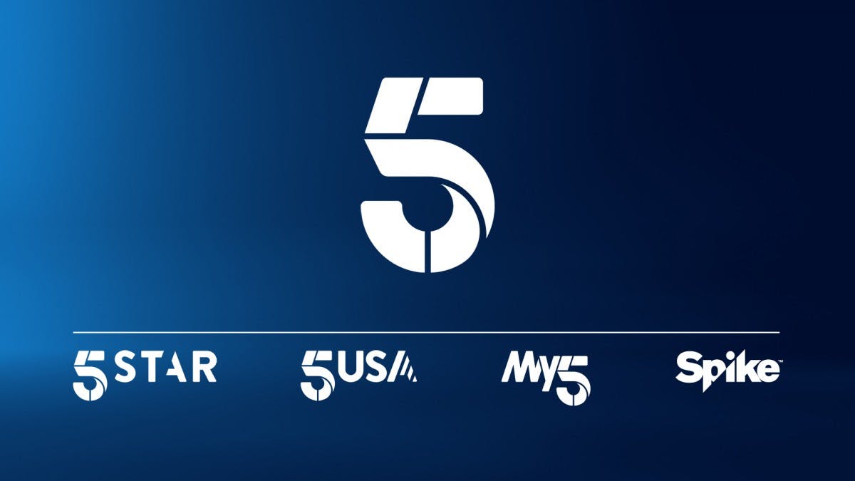New Channel 5 logo and rebrand - Creative Review