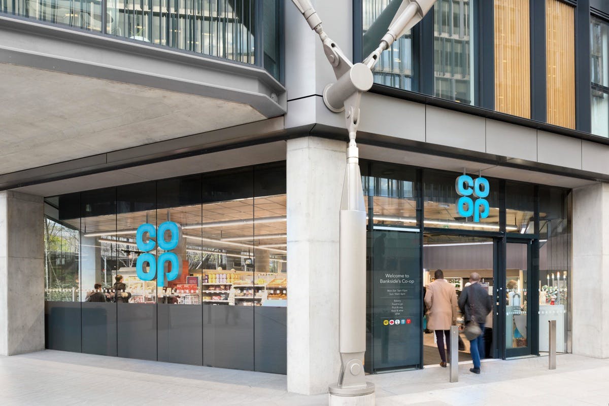 The Co-op returns to its clover-leaf logo from 1968