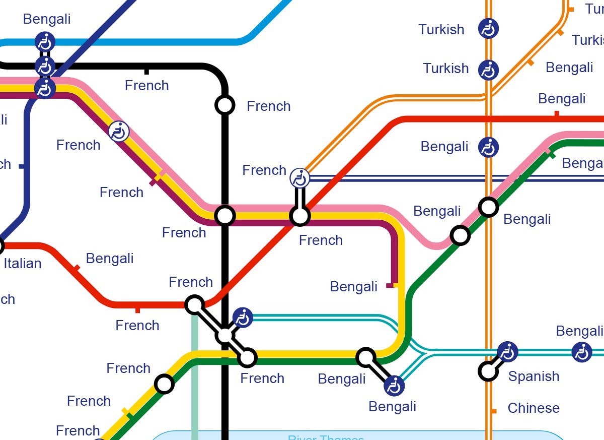 BBH London create alternative tube maps for #LondonisOpen