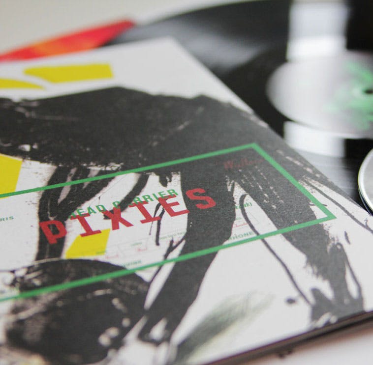 Vaughan Oliver’s artwork for new Pixies album Head Carrier