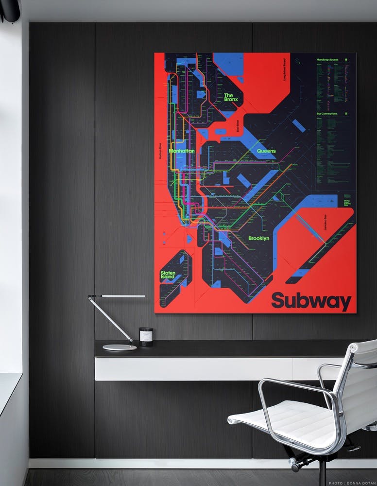 WORK: Triboro release two Wrong Color Subway Maps