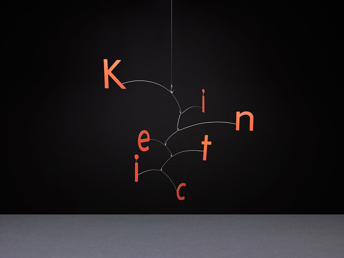 Kinetic: a typeface inspired by kinetic sculptures