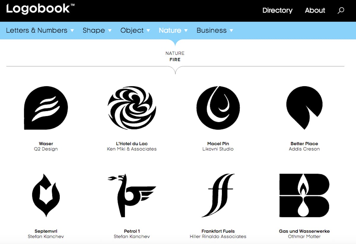 New website Logobook archives logos going back to the 50s