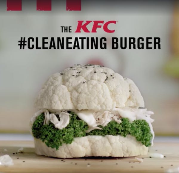 Great work: BBH’s Clean Eating Burger campaign for KFC