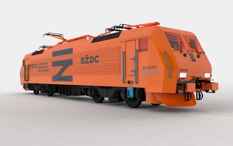 Striking new Czech rail identity - Creative Review