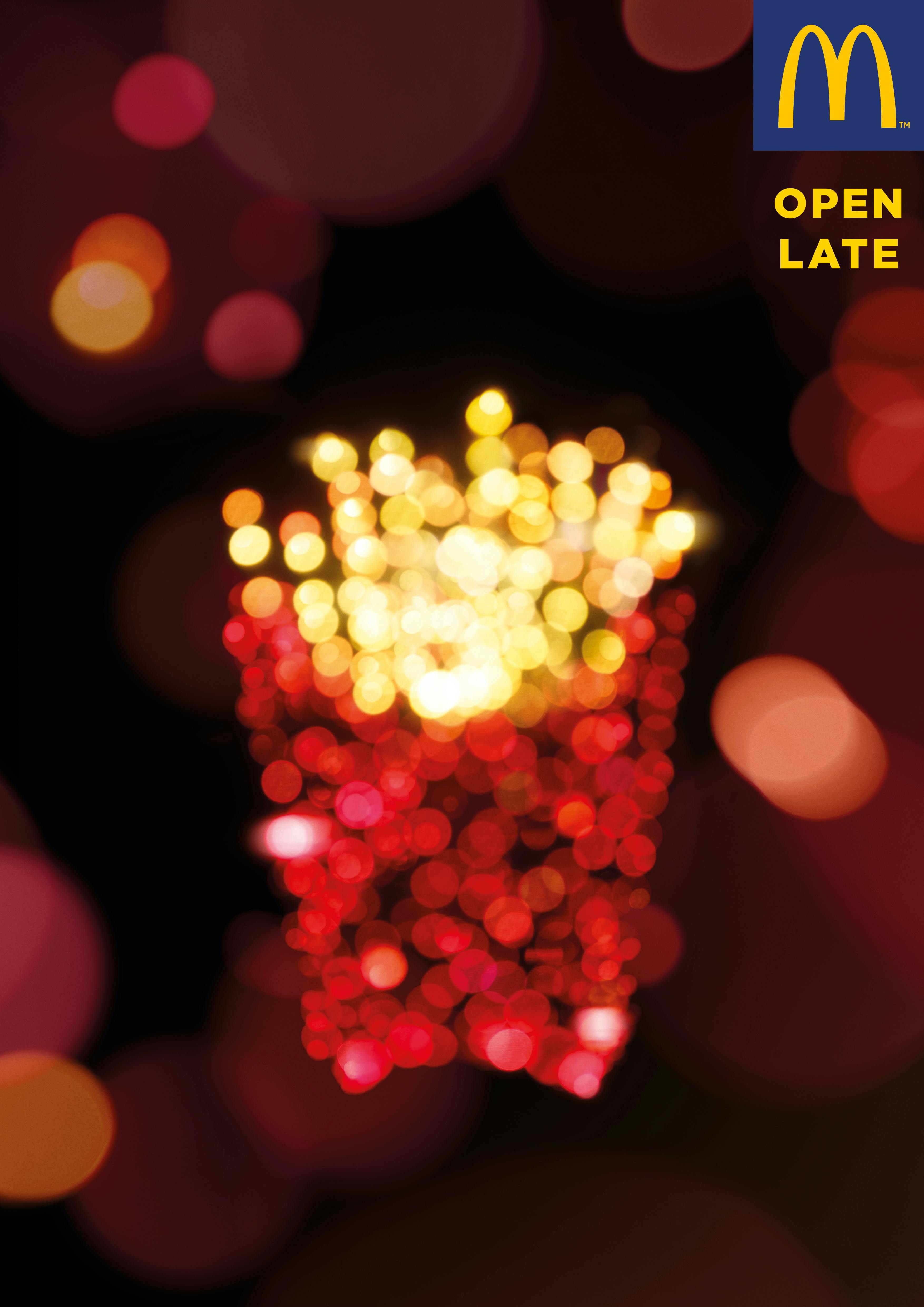 Sparkly new posters from McDonald’s France