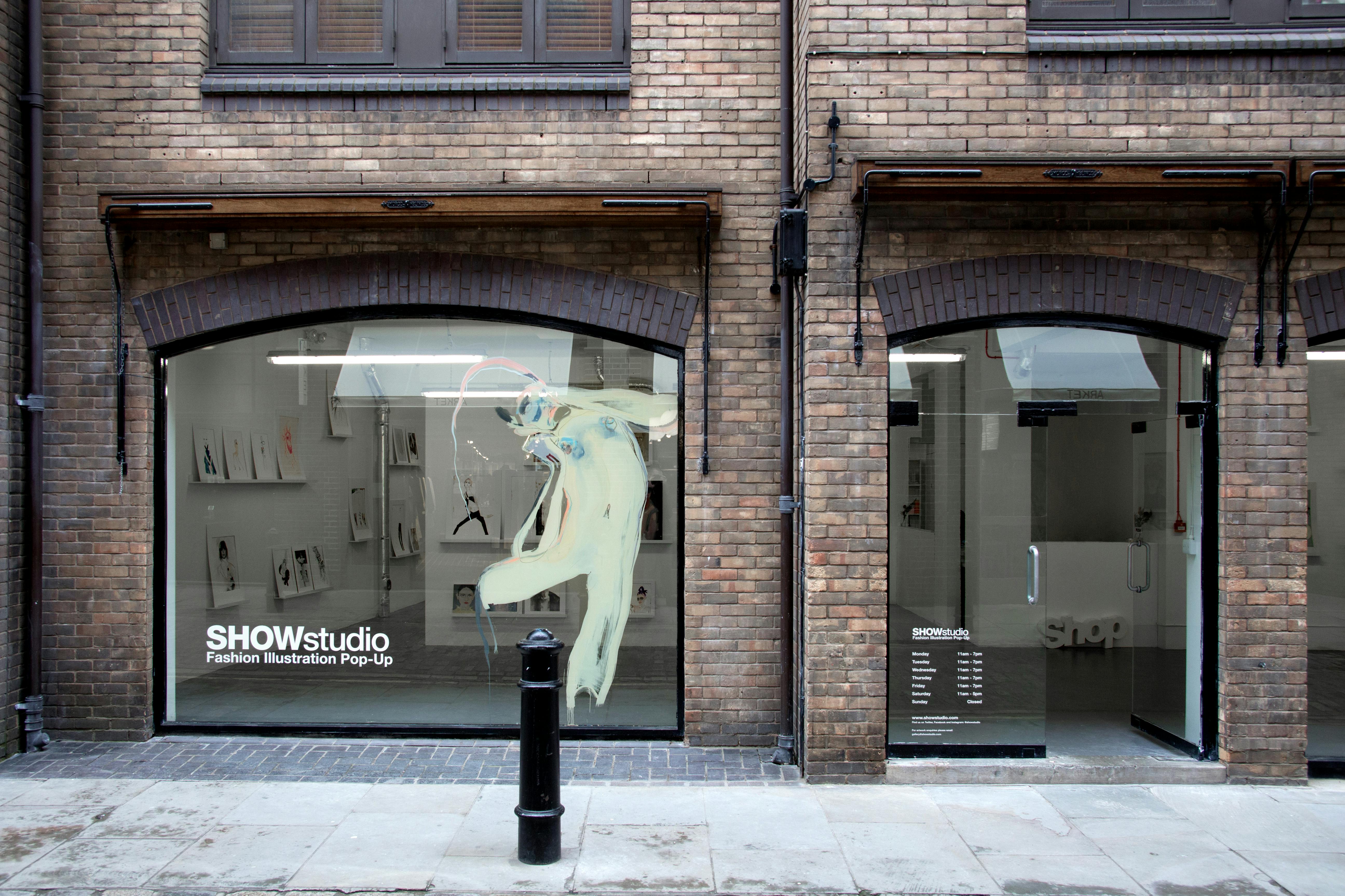 SHOWstudio launches a fashion illustration pop-up shop in London