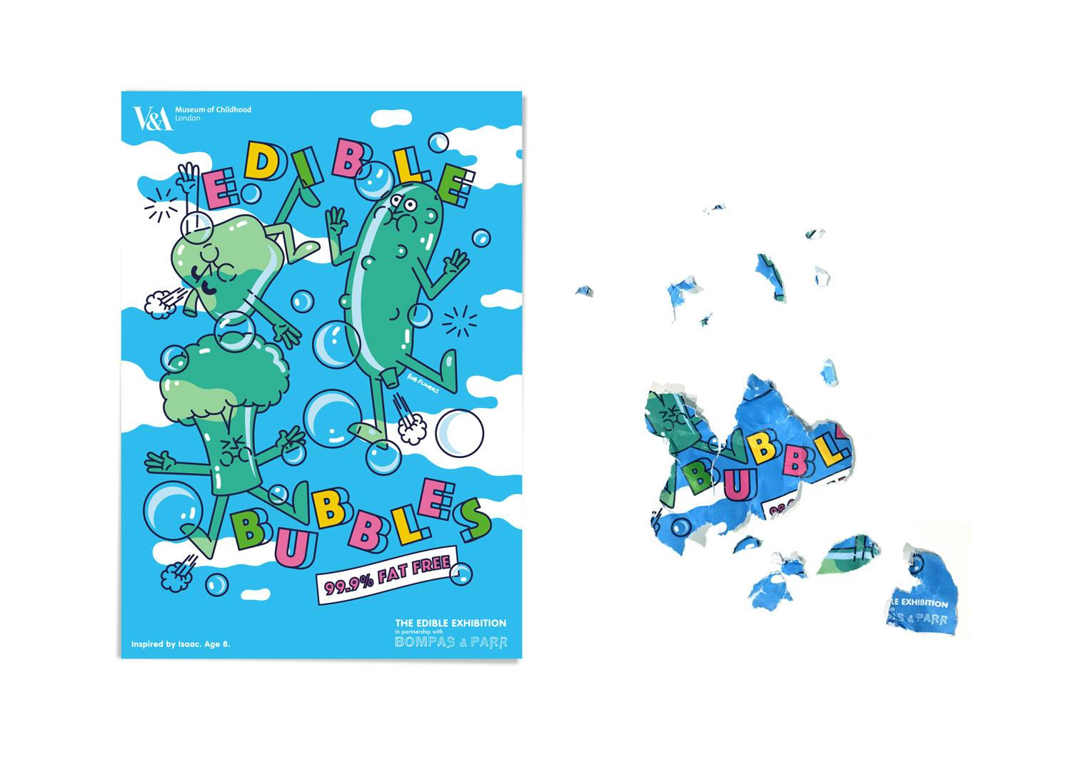 AMV BBDO and Rob Flowers’ edible posters for the Museum of Childhood