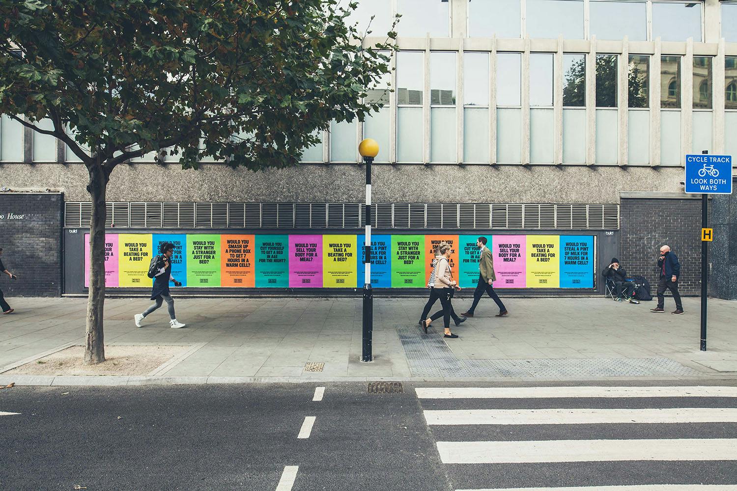 End Youth Homelessness launches hard-hitting poster campaign