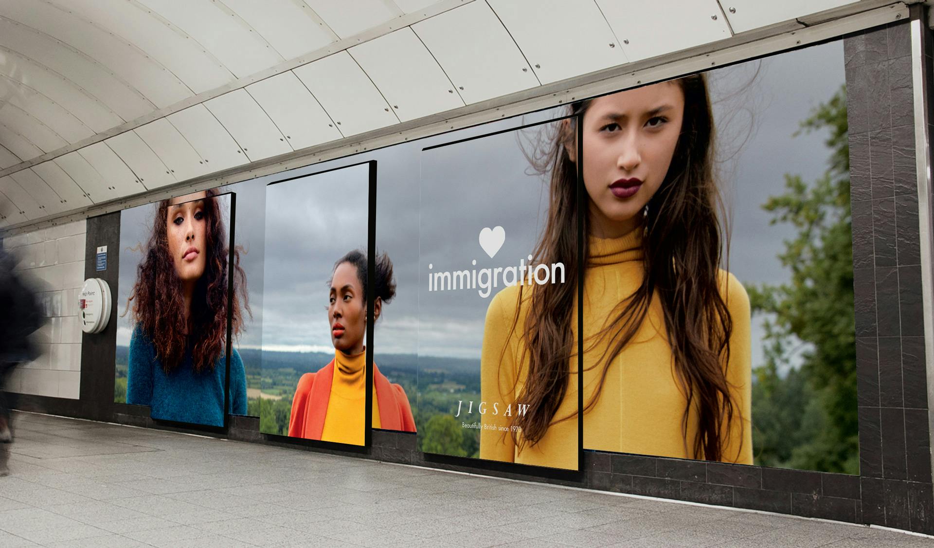 Jigsaw releases bold pro-immigration ad campaign