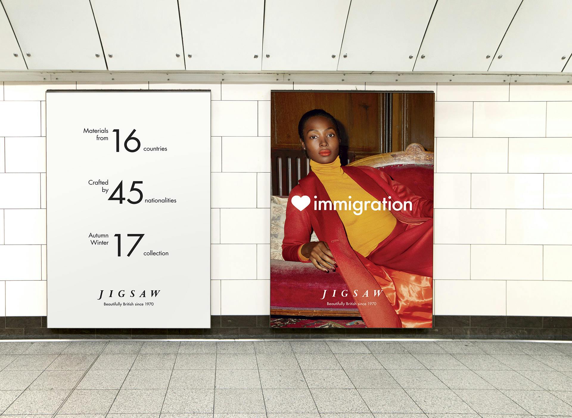 Jigsaw releases bold pro-immigration ad campaign
