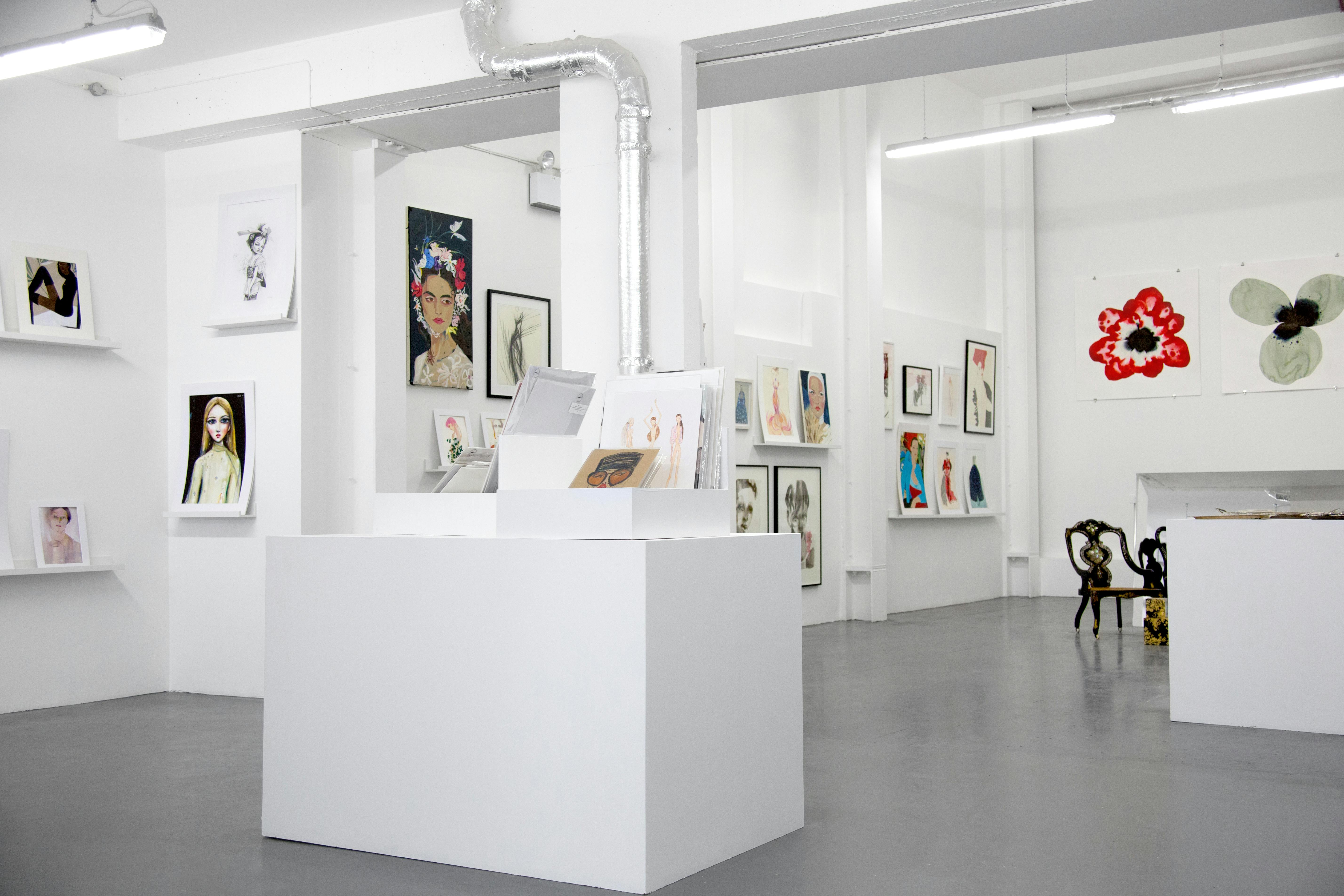 SHOWstudio launches a fashion illustration pop-up shop in London