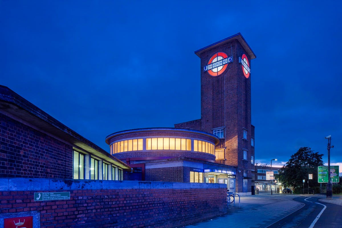 London Underground Architecture & Design Map