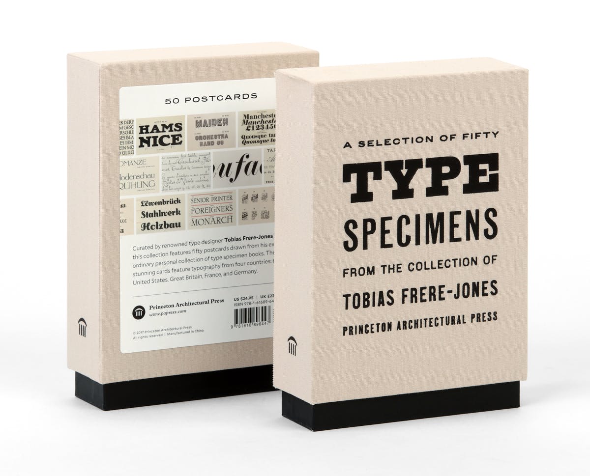 Tobias Frere-Jones’ Type Specimens