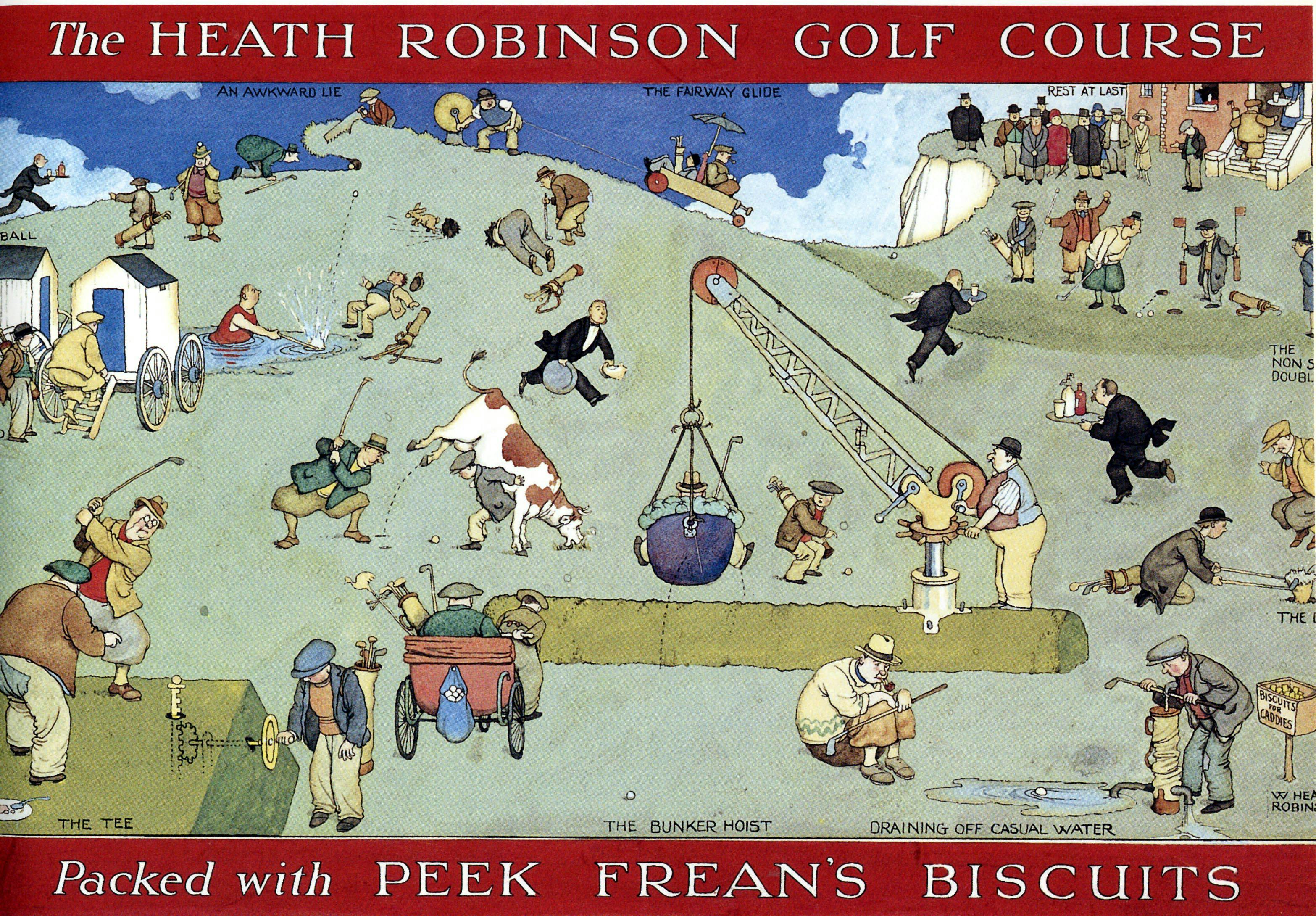 Heath Robinson’s commercial art