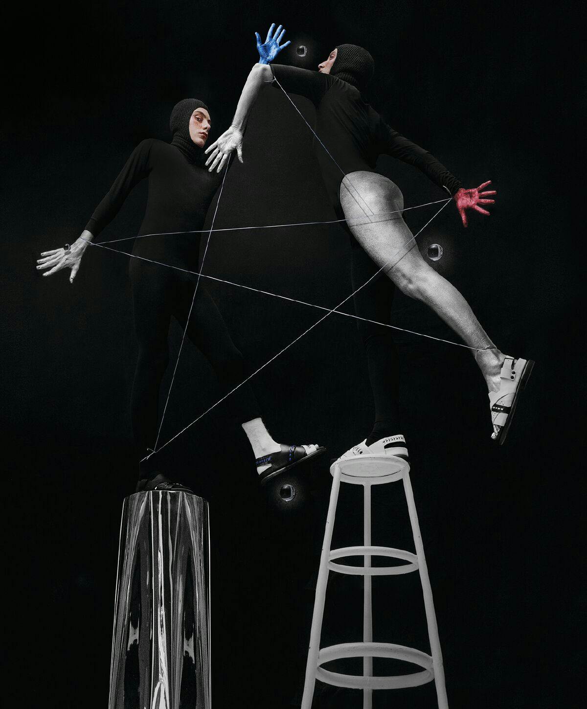 Isamaya Ffrench and Filip Custic create surreal visuals for Camper