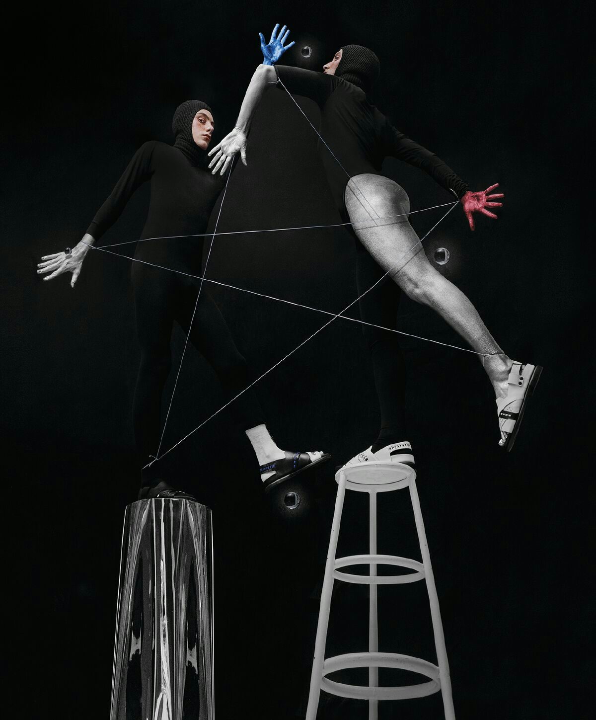 Isamaya Ffrench and Filip Custic create surreal visuals for Camper