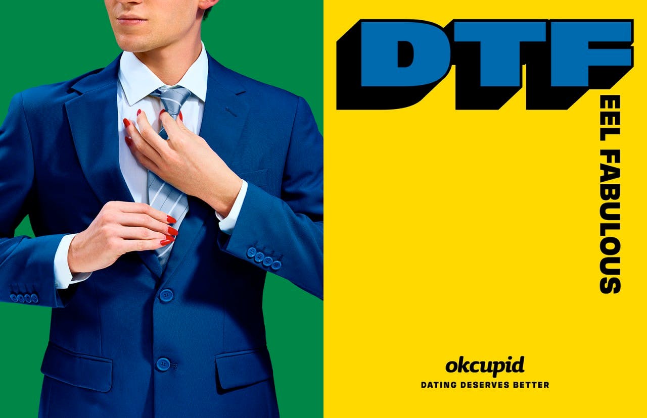 These new ads for OkCupid make dating apps look cool
