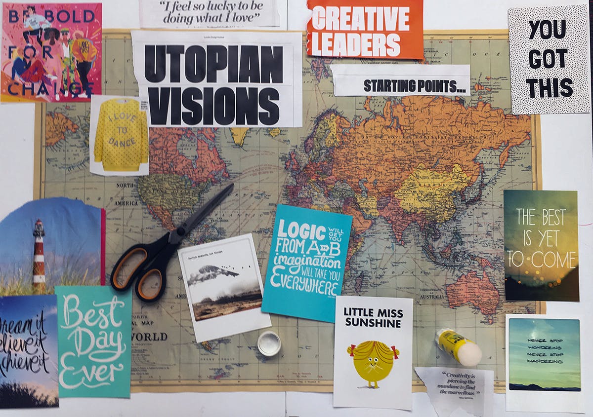 How creating a vision board can help achieve your goals