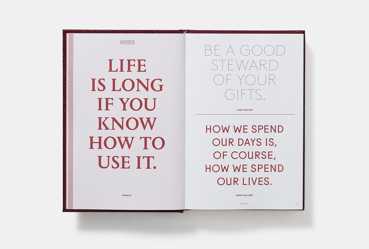 Not just another book of trite quotes