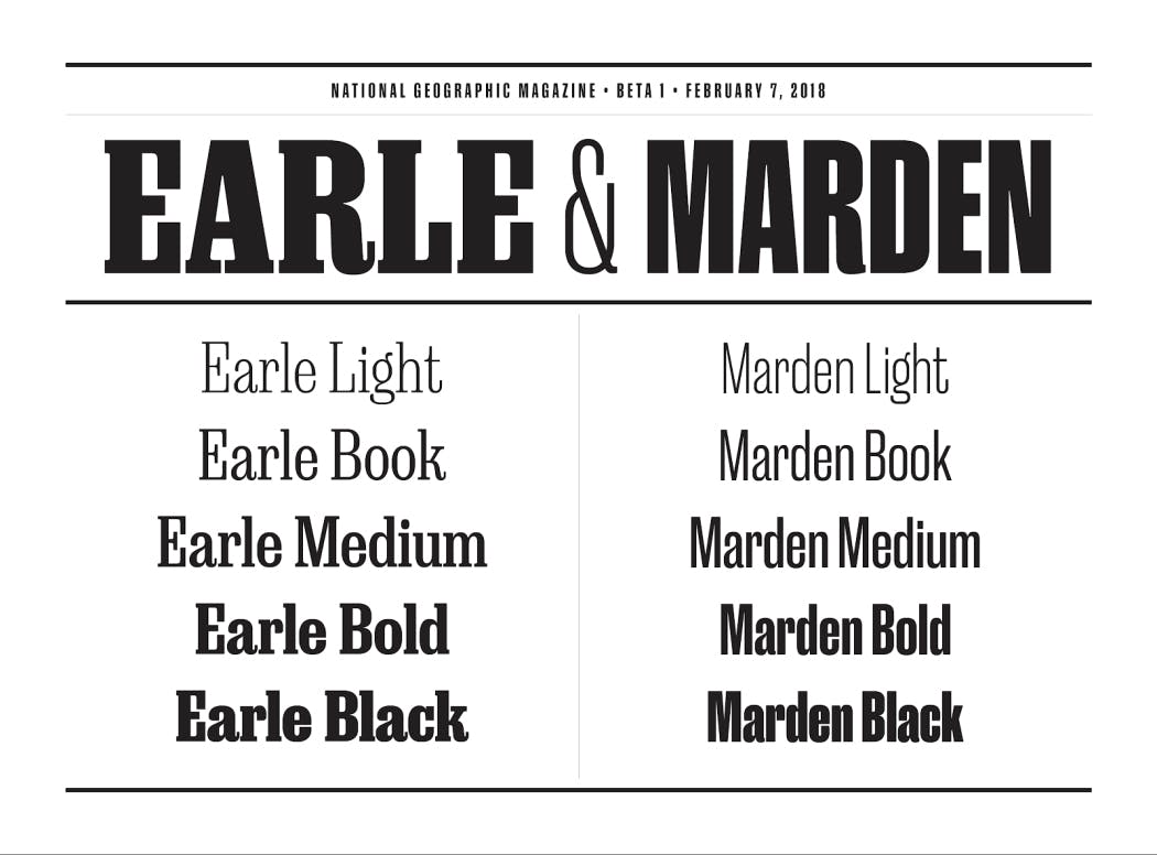 National Geographic redesign features new typefaces - Creative Review