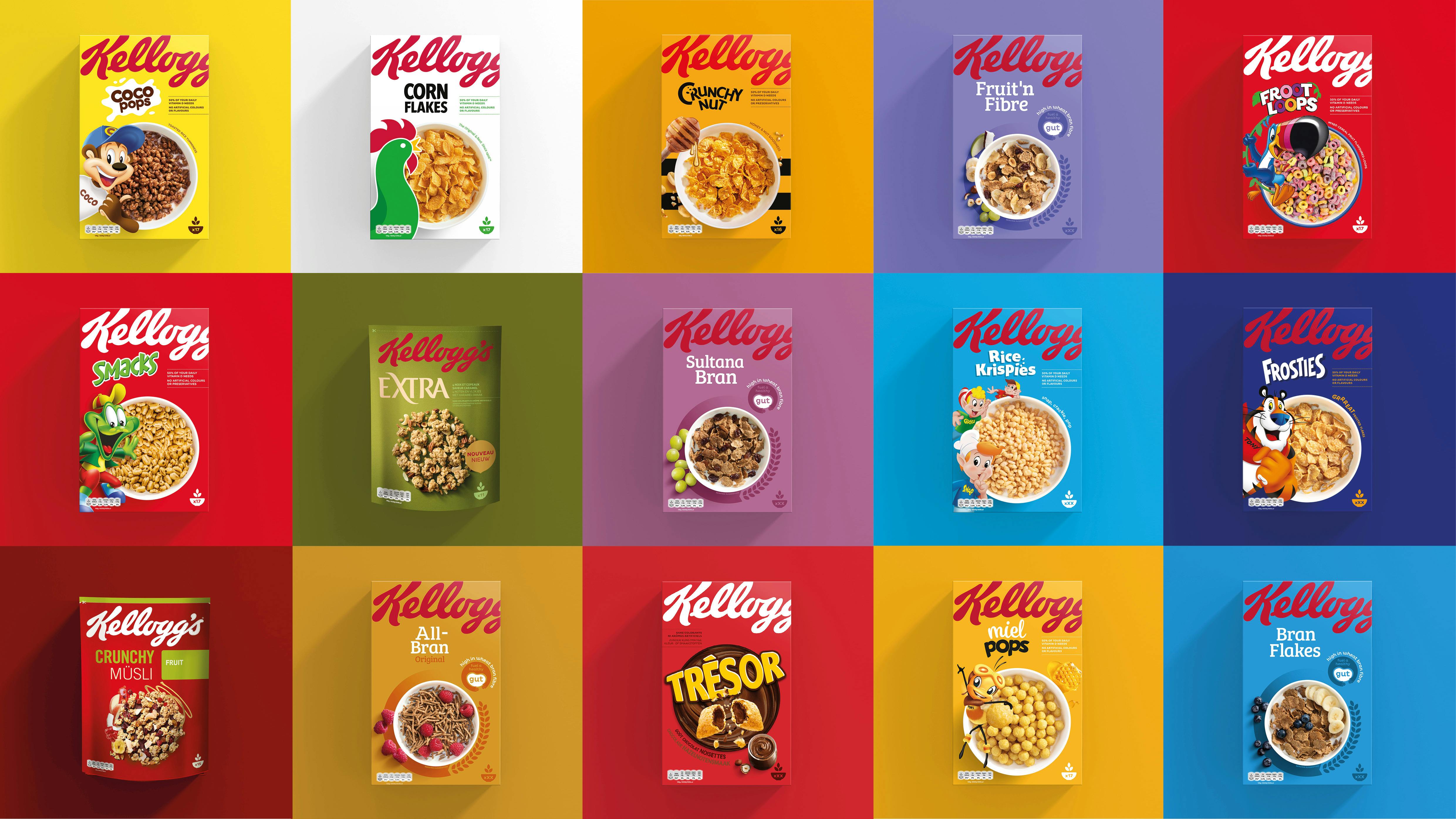 Kellogg commission Landor for new cereal pack designs