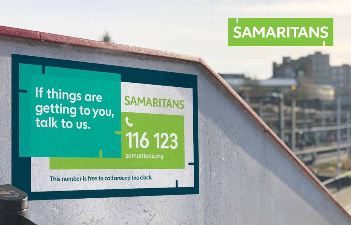 Samaritans tackles stigma around men seeking help in new campaign
