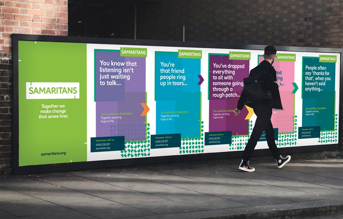 Samaritans tackles stigma around men seeking help in new campaign