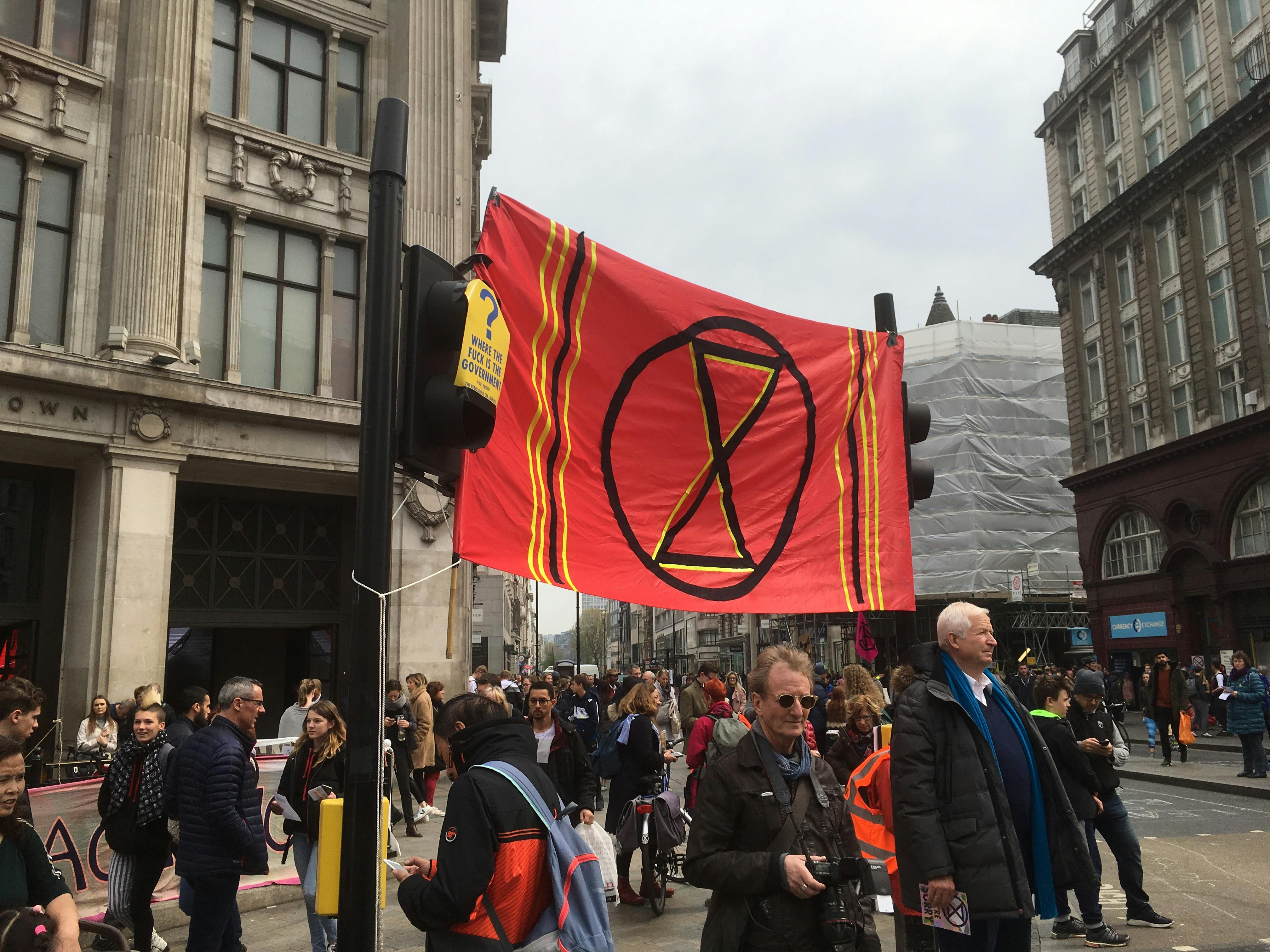 Extinction Rebellion On Its Striking Protest Graphics