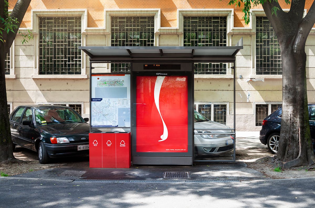 Coca-Cola uses red to go green in new recycling campaign