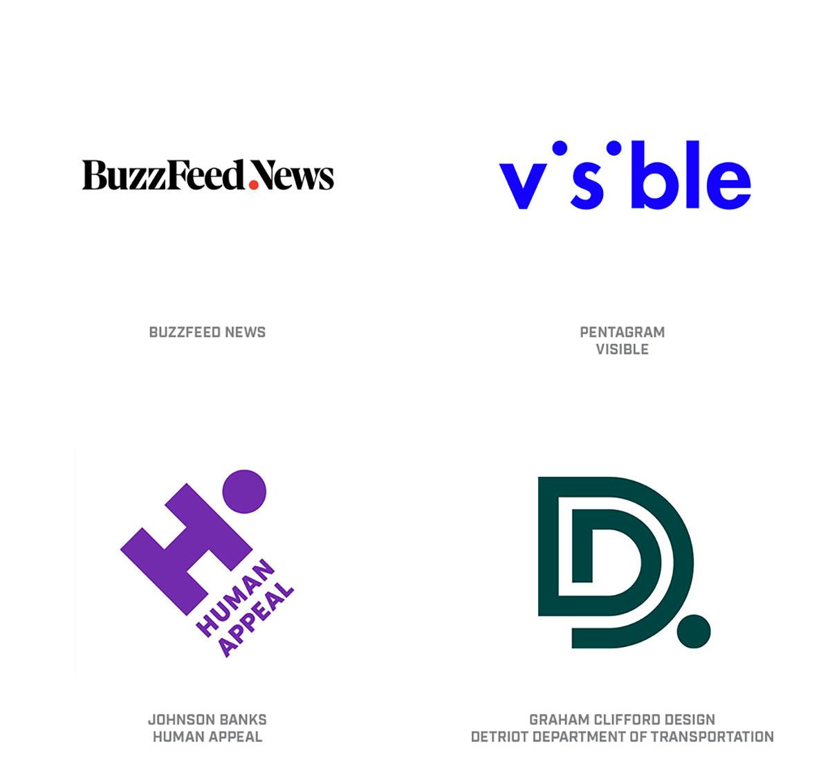 2019 logo trend report from Logolounge - Creative Review