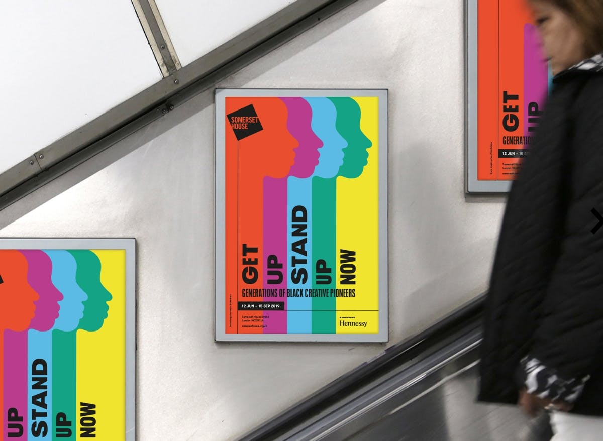Get Up, Stand Up Now’s rainbow identity ensures the “art speaks loudest”