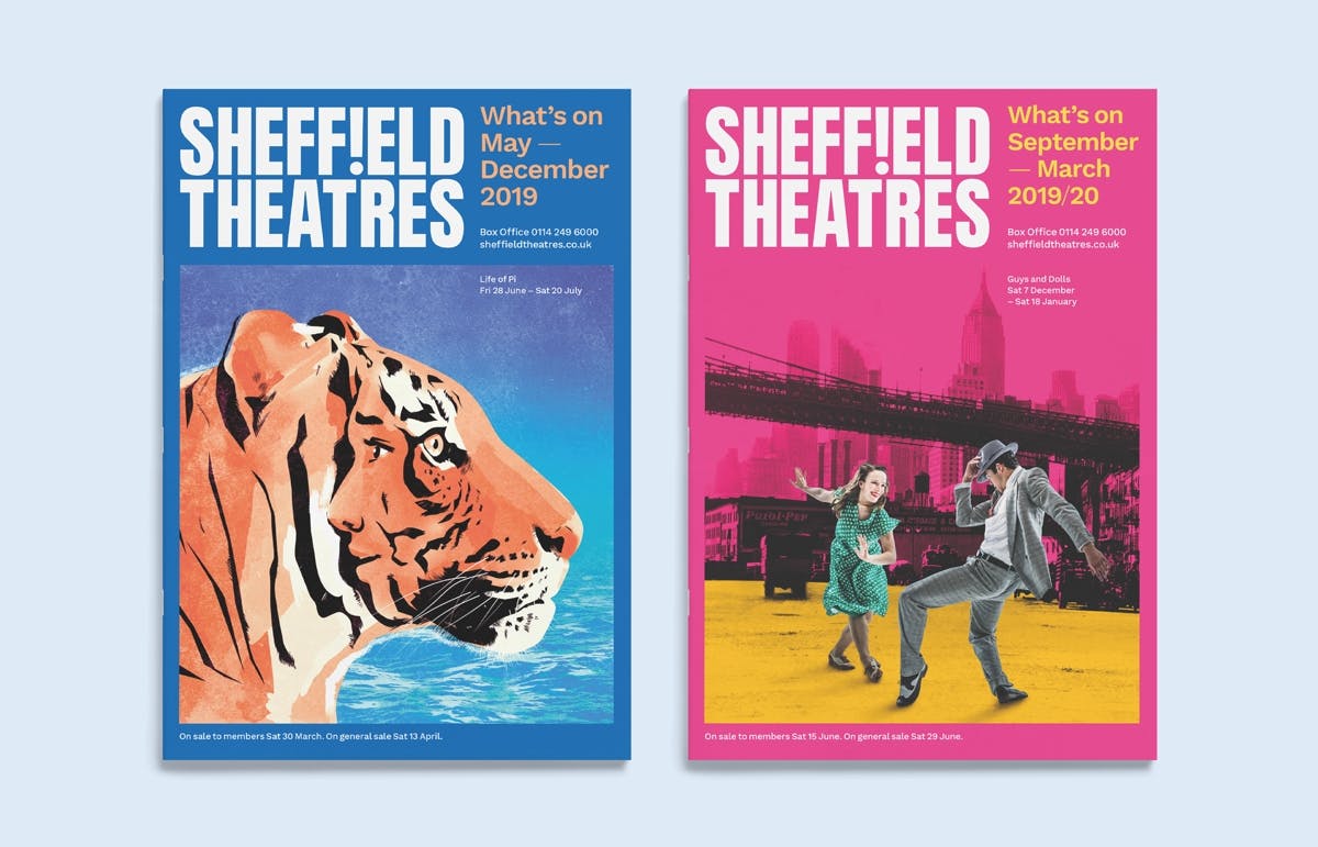 Sheffield Theatres’ rebrand evokes the power of live performance